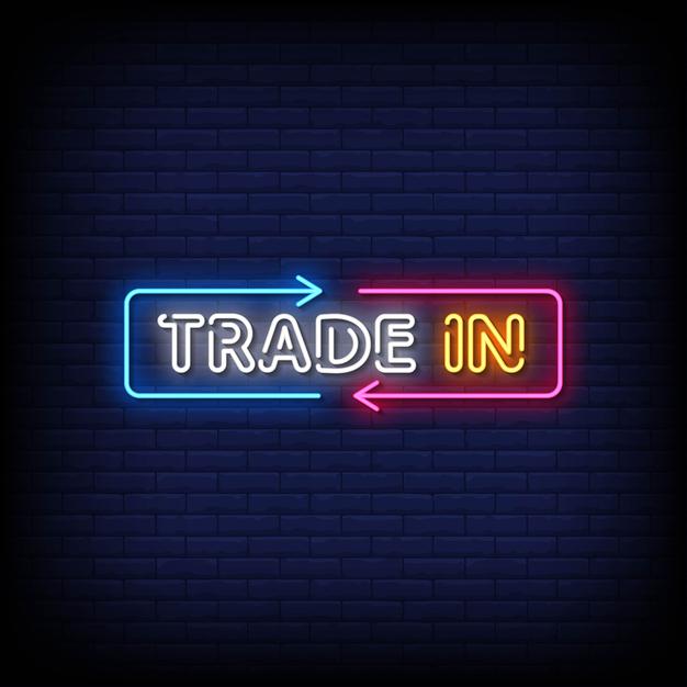 Trade In Neon Sign — make neon sign