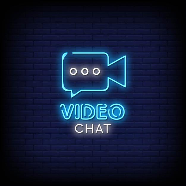 Video Chat Neon Sign — make neon sign